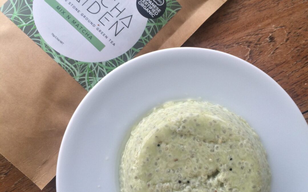 Matcha Chia Jello by Rocio Cid - Matcha Maiden