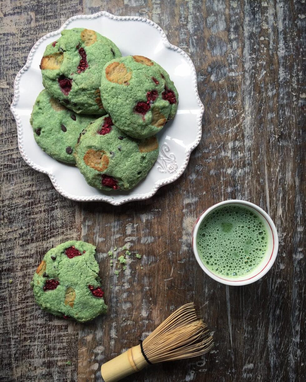Double Choc Matcha Cookies By Rainbows Babies And Clouds - Matcha Maiden