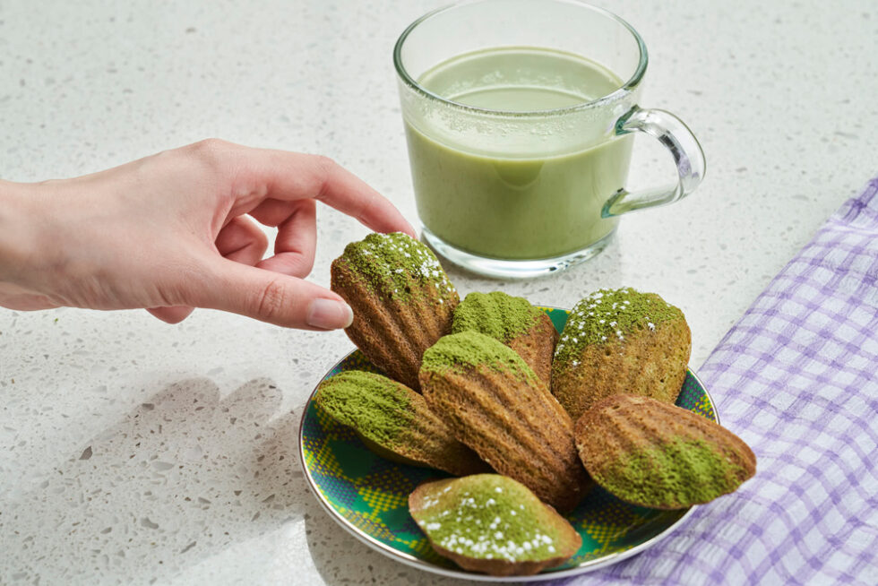 Matcha Madeleines - Matcha Maiden