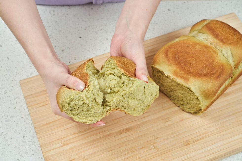 Matcha Milk Bread - Matcha Maiden